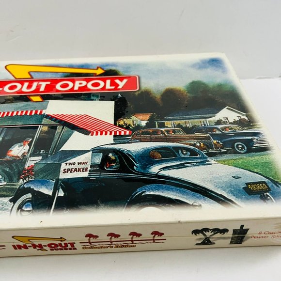 Late for the Sky | Games | Vintage Monopoly Innout Opoly Burger No ...